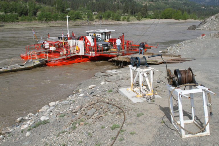 The Lytton Reaction Ferry – powered by the Fraser River – The ...